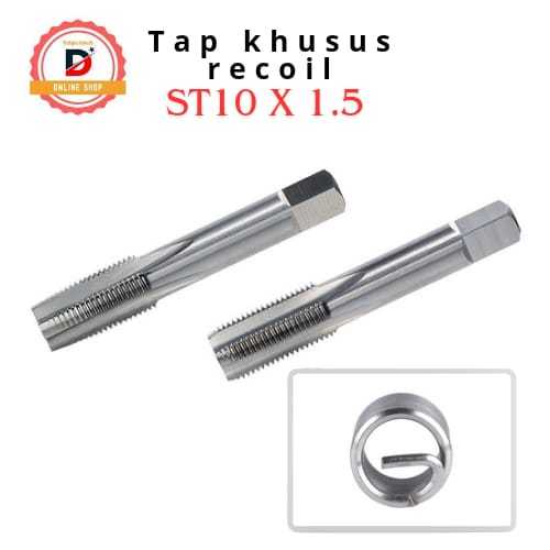Jual Tap recoil ST10x1.5 Tap untuk pemasangan recoil M10x1.5 perbaikan ...