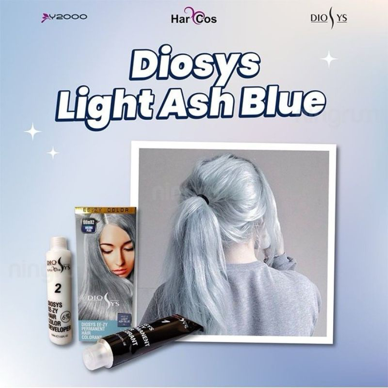 Jual (100ml) Diosys Hair Color permanent 100ml colour colorant cat ...