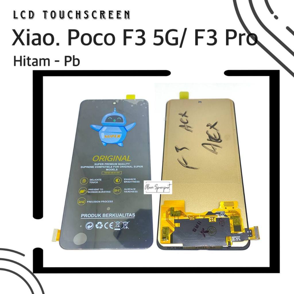 Jual LCD TOUCHSCREEN XIAOMI POCO F3 5G / F3 PRO 5G FULLSET | Shopee Indonesia