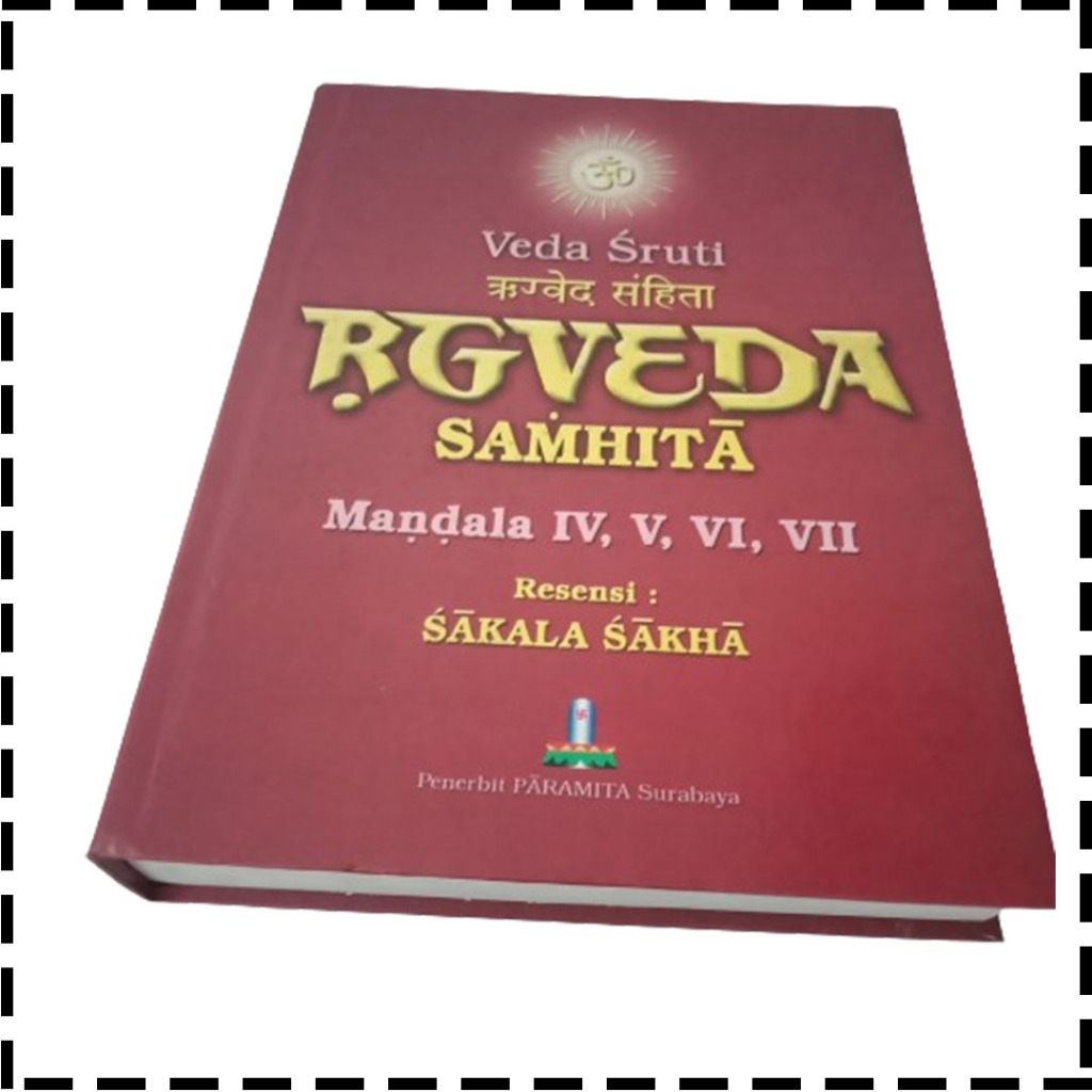 Jual Buku Sama Veda Reg Weda Samhita Mandala 1 Sampai 10 Agama Hindu ...