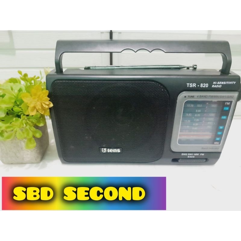 Jual Radio tens TSR 820 high sensitivity (bekas) | Shopee Indonesia