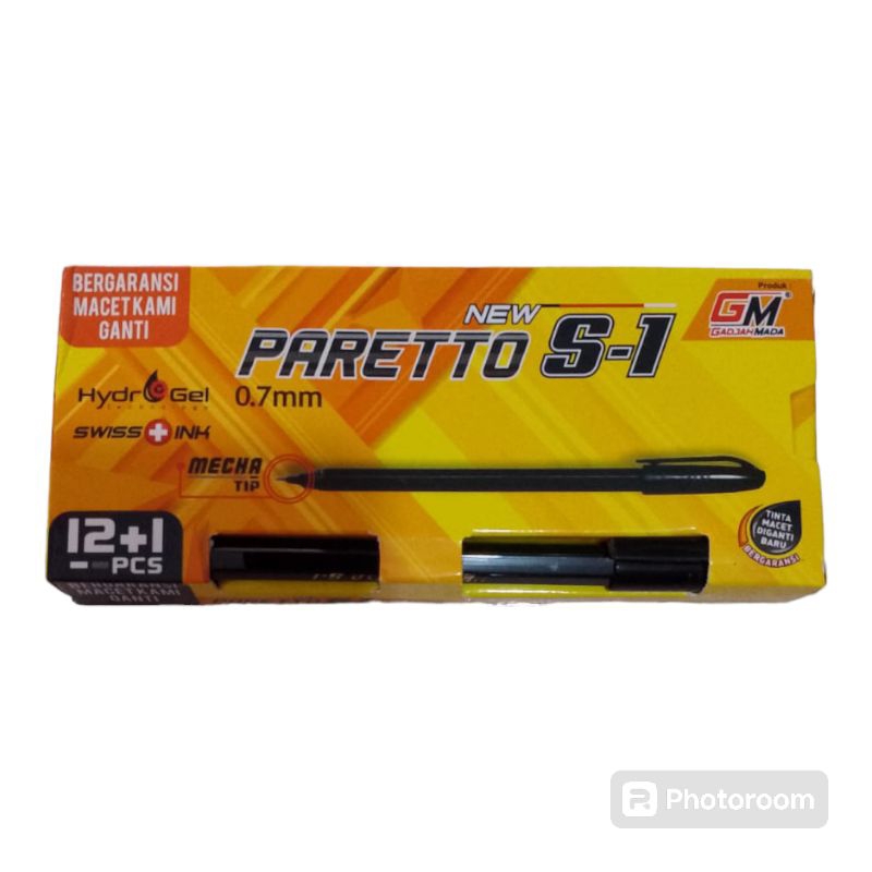 Jual Pen GM paretto S1 hidro jel 0.7mm isi (13pcs) | Shopee Indonesia