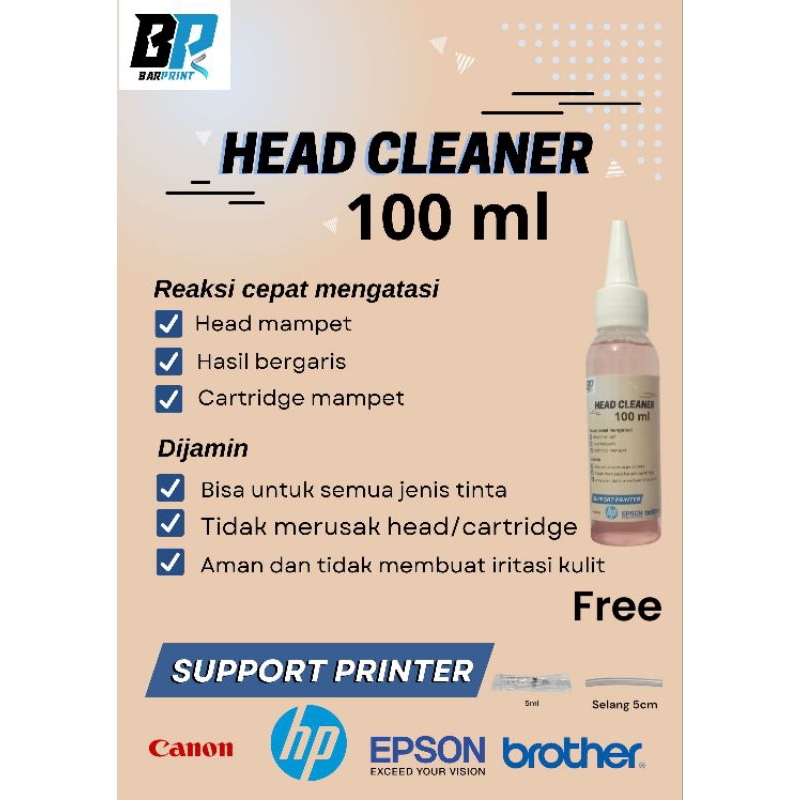 Jual Head Cleaner pembersih head dtf epson canon hp | Shopee Indonesia