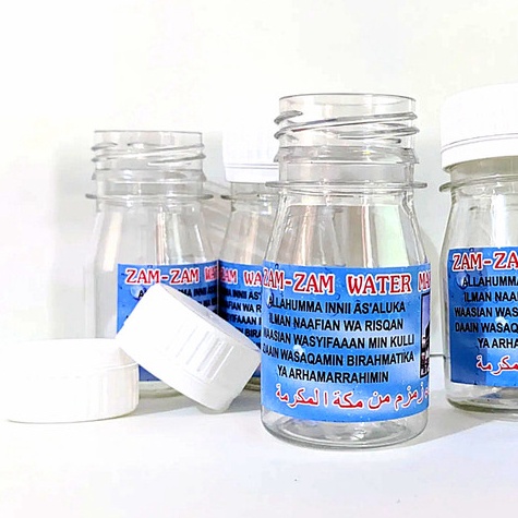 Jual Modern Botol Air Zam Zam Berstiker 5 Ml isi 3 Pcs 3 ML 3 pcs ...
