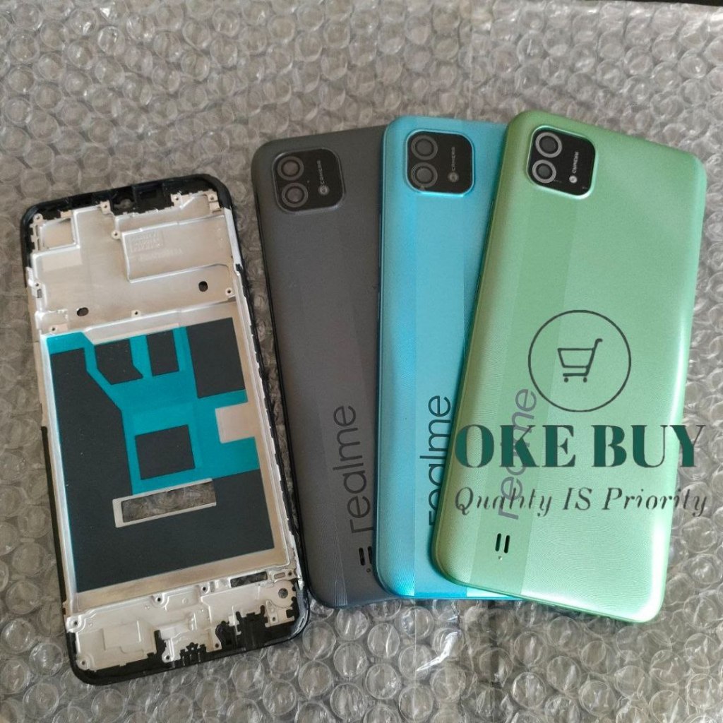 Jual Backdoor Casing Tutup Belakang Realme C11 2021 RMX3231 Bekdor ...
