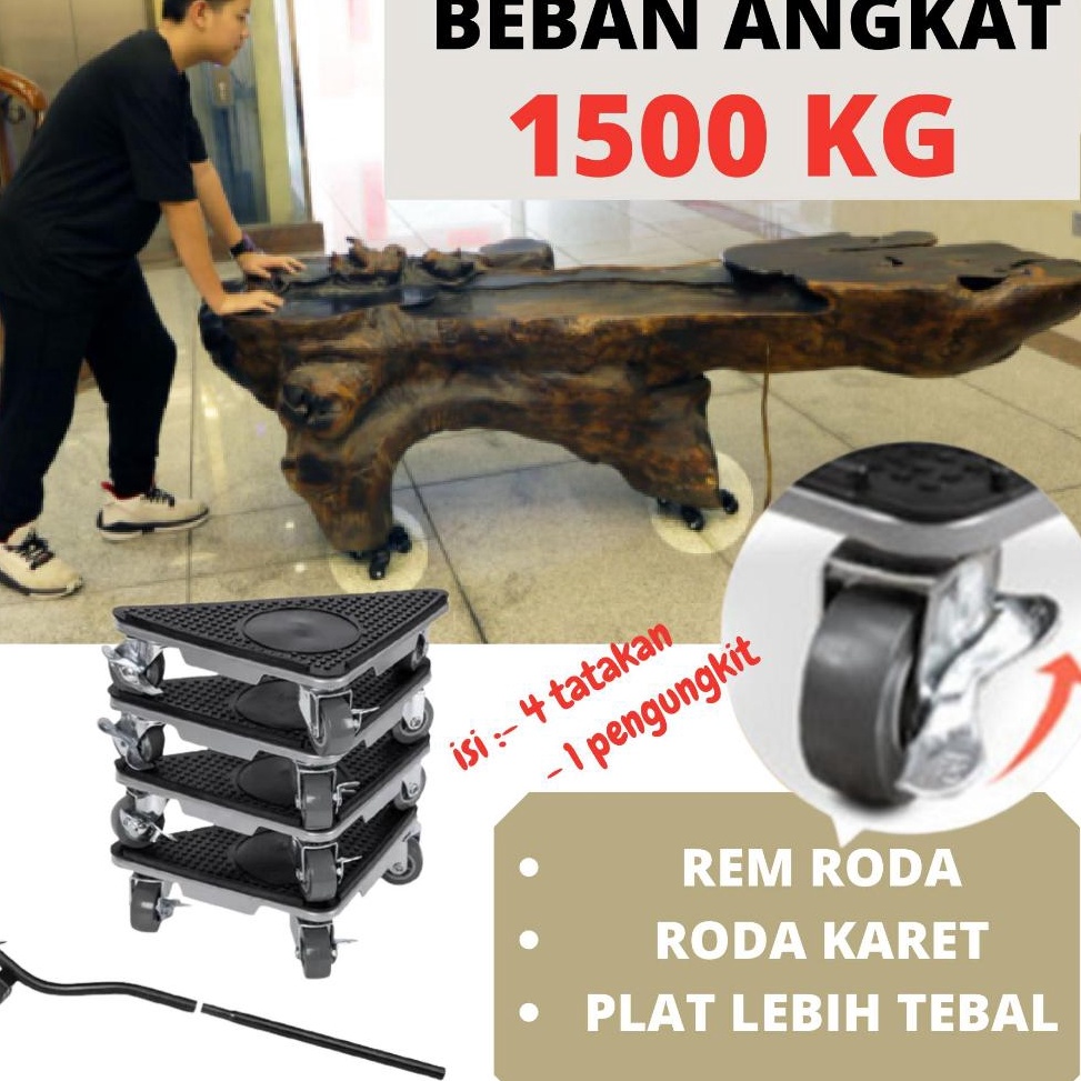 Jual Top Produk Roda alat bantu angkat pindah barang furniture lemari ...