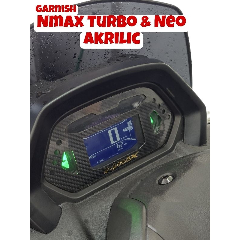 Jual Garnish Motor NMAX TURBO NEO 2024 Akrilic Premium | Shopee Indonesia