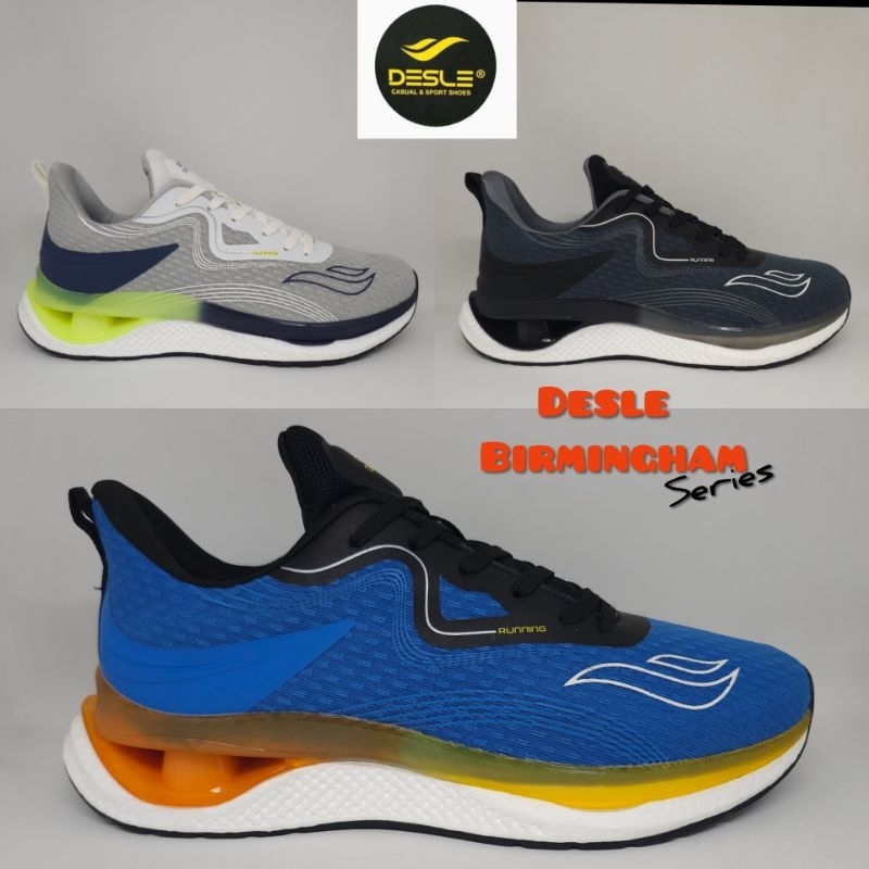 Jual NEW Sepatu Running Jogging DESLE BIRMINGHAM Series (Original ...