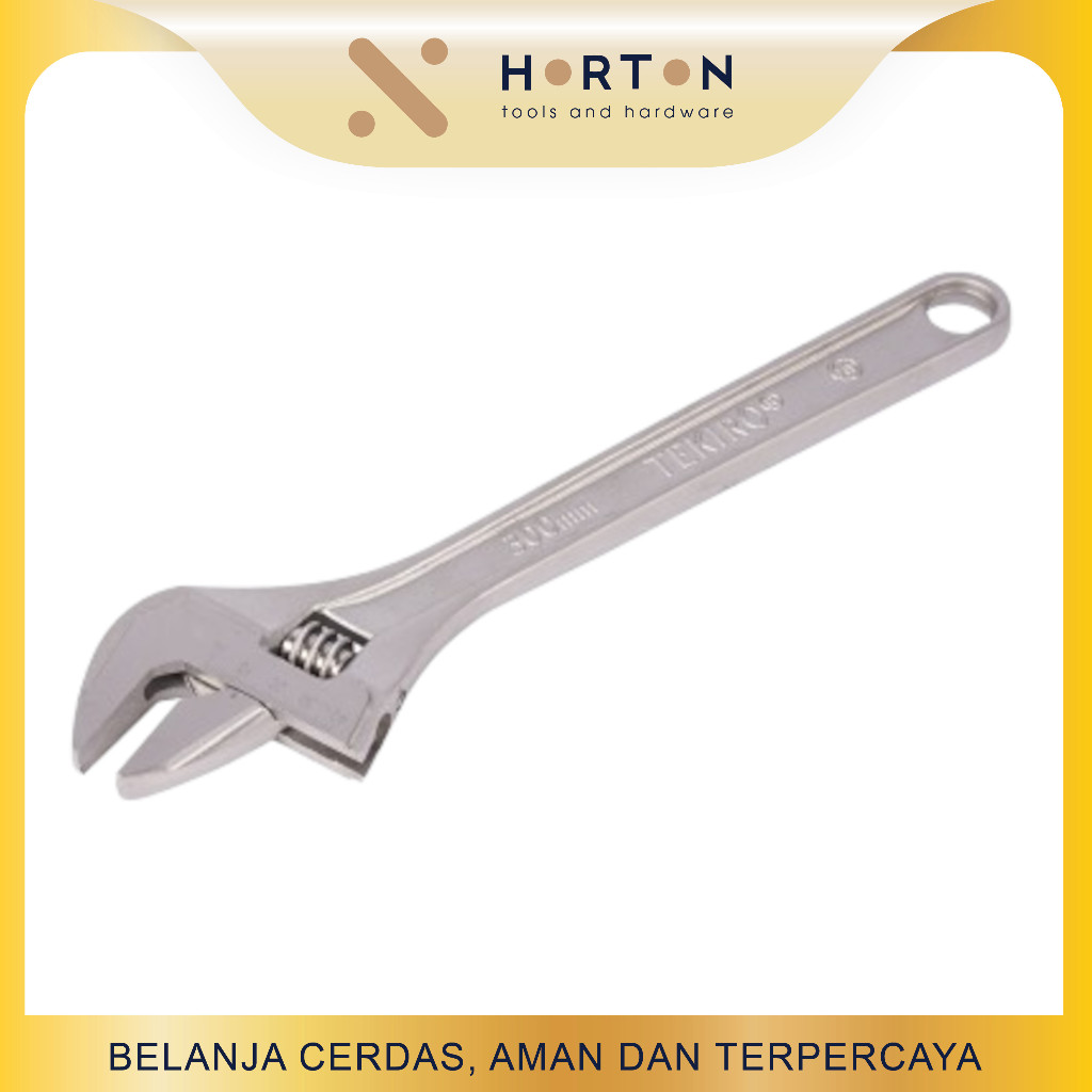 Jual TEKIRO KUNCI INGGRIS 10 INCH ( Chrome ) | Shopee Indonesia