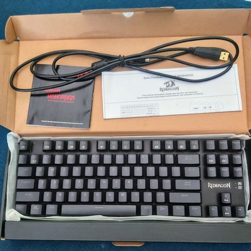 Jual Keyboard Mechanical Wireless Low Profile Redragon Mahoraga K590-RE | Shopee Indonesia