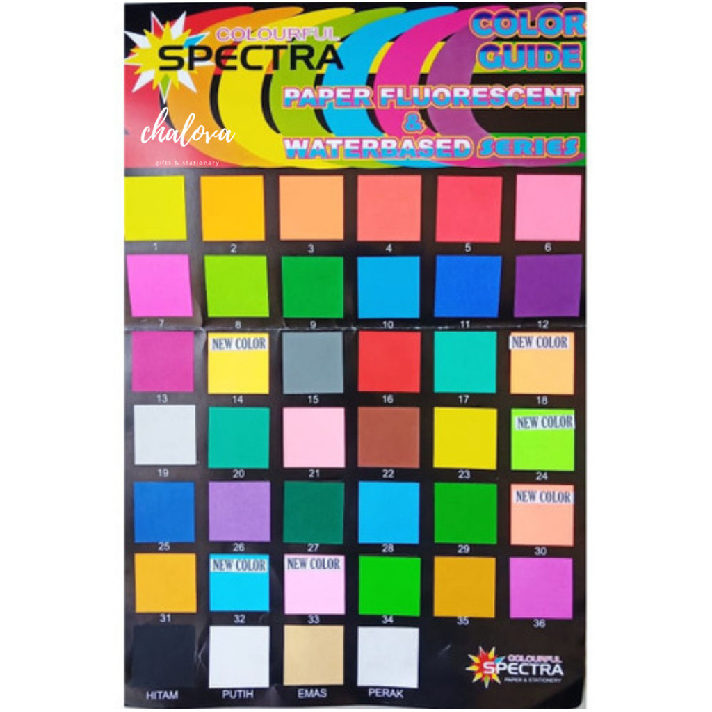 Jual [5 LEMBAR] KERTAS ASTURO SPECTRA / KARTON ASTURO 40 X 60 CM ...