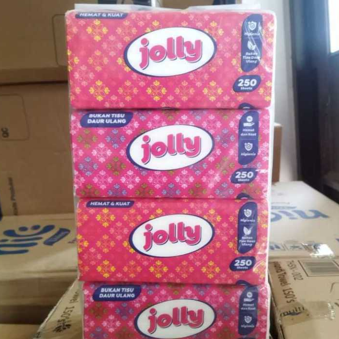 Jual Tissu Jolly 250 Shet ( isi 4 pc) | Shopee Indonesia