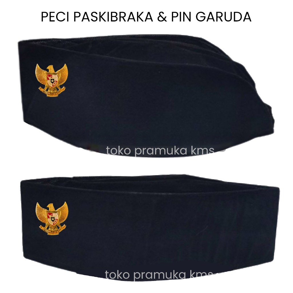 Jual Peci Paskibra Songkok Paskib Paskibraka Pasukan Pengibar bendera ...