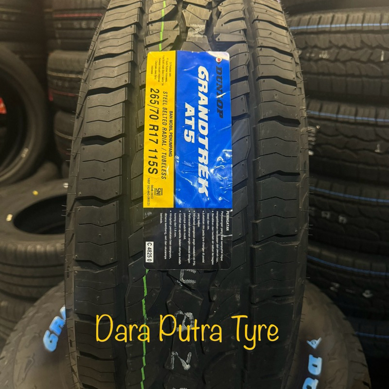 Jual Ban 265/70 R17 115S Dunlop Grandtrek AT5 265 70 17 ( Hilux ...