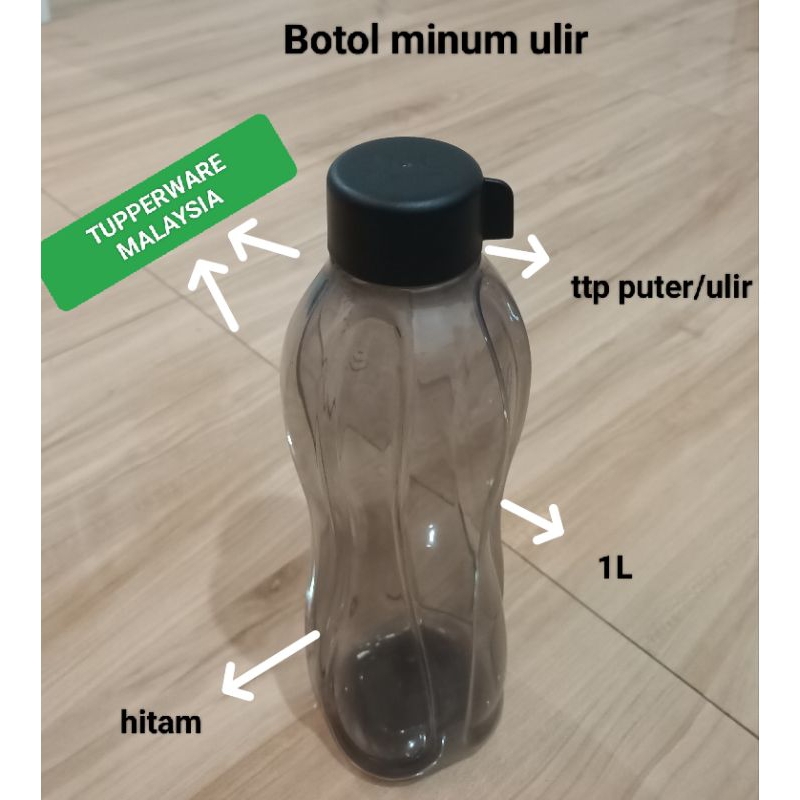 Jual ORIGINAL TUPPERWARE BOTOL MINUM 1L | Shopee Indonesia