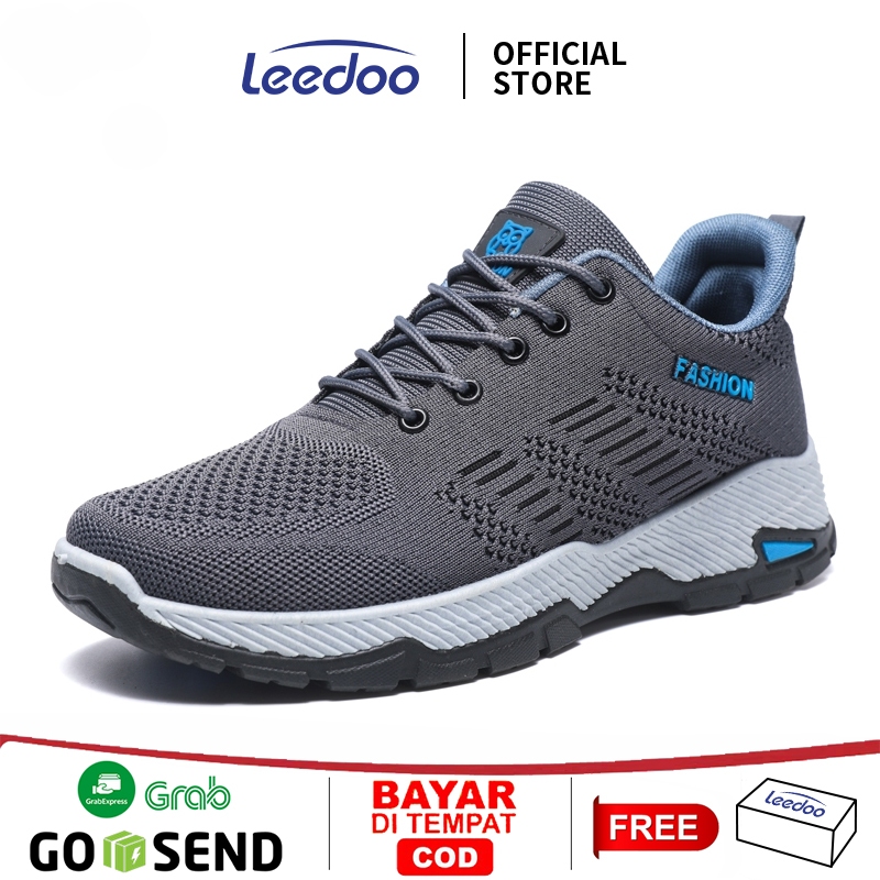 Jual Leedoo Sepatu Pria Casual Sneakers Lari Running Shoes Sepatu Kuliah Cowok Sneakers Olahraga ...