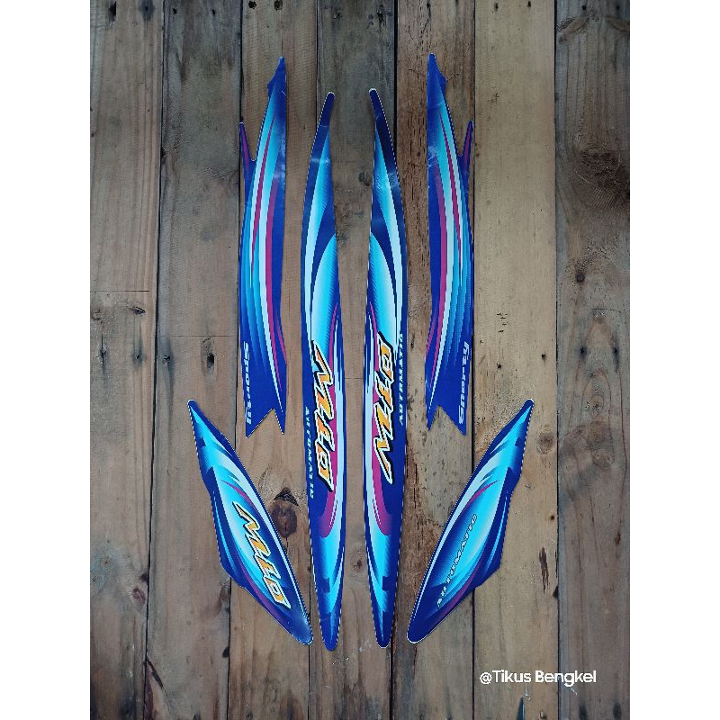 Jual Striping Lis Body Decal Grafik Yamaha Mio Sporty Tahun 2007 2008 ...