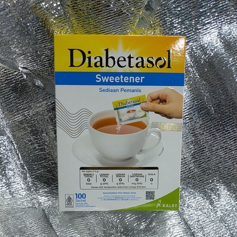 Jual gula diabetasol sweetener 100 sachet/GULA SWEETENER | Shopee Indonesia