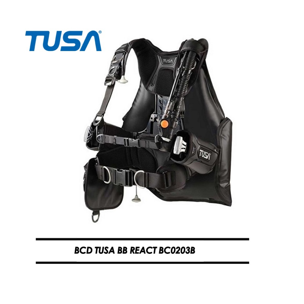 Jual Travel Tech BCD TUSA BB REACT BC0203B Scuba Diving Alat Selam ...