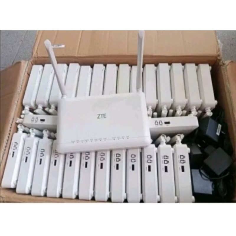Jual ZTE F670L/F679L Dualband Like New Plus adaptor | Shopee Indonesia