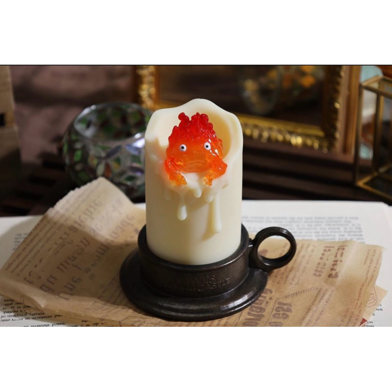 Jual Studio Ghibli Howl Moving Castle - Calcifer Candle Light (LED ...
