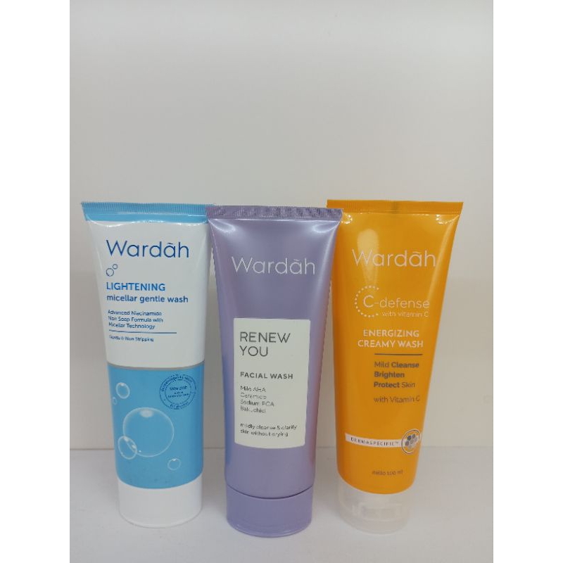 Jual Wardah Sabun Cuci Muka Ukuran 100ml All varian | Shopee Indonesia