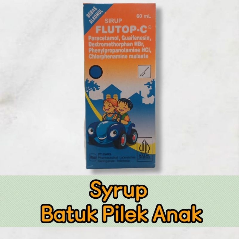 Jual FLUTOP - C Sirup 60ml | Shopee Indonesia