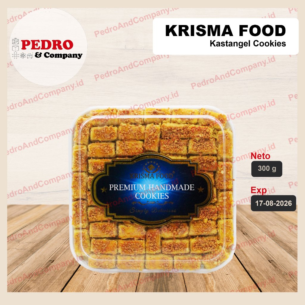 Jual Krisma food kastengel cookies 300 gram - premium handmade cookies ...