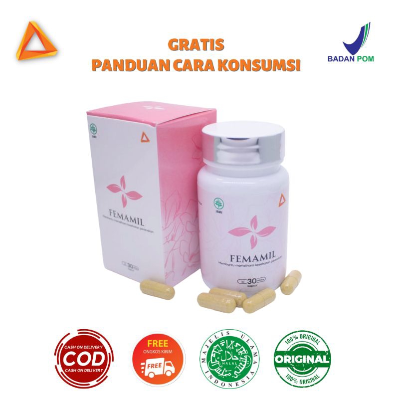 Jual FEMAMIL Herbal Promil Penyubur Kandungan dan Membantu Memelihara ...
