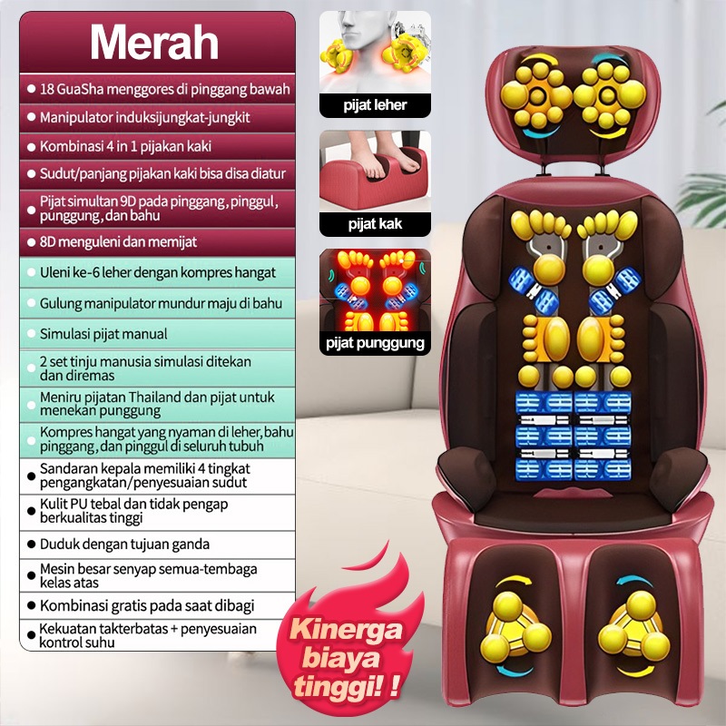 Jual Benbo Bantal Pijat Otomatis / Bantal Pijat Portabel / Kursi Pijat Multifungsi / Bantal ...