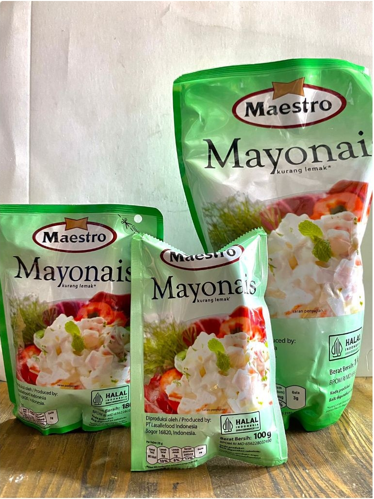 Jual MAYONISE MAESTRO KEMASAN 100gr/180gr/1kg | Shopee Indonesia