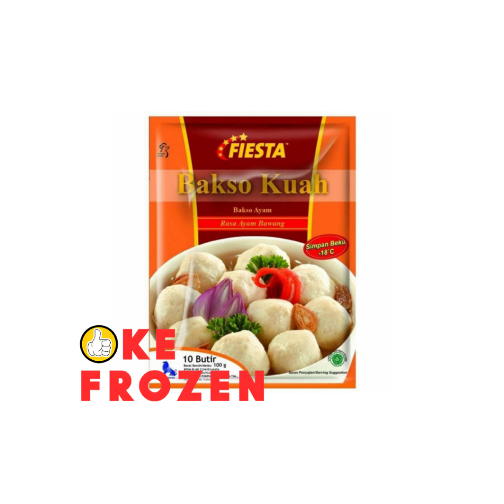 Jual FIESTA BAKSO KUAH RASA AYAM BAWANG 100GR ISI 10 BUTIR | Shopee ...