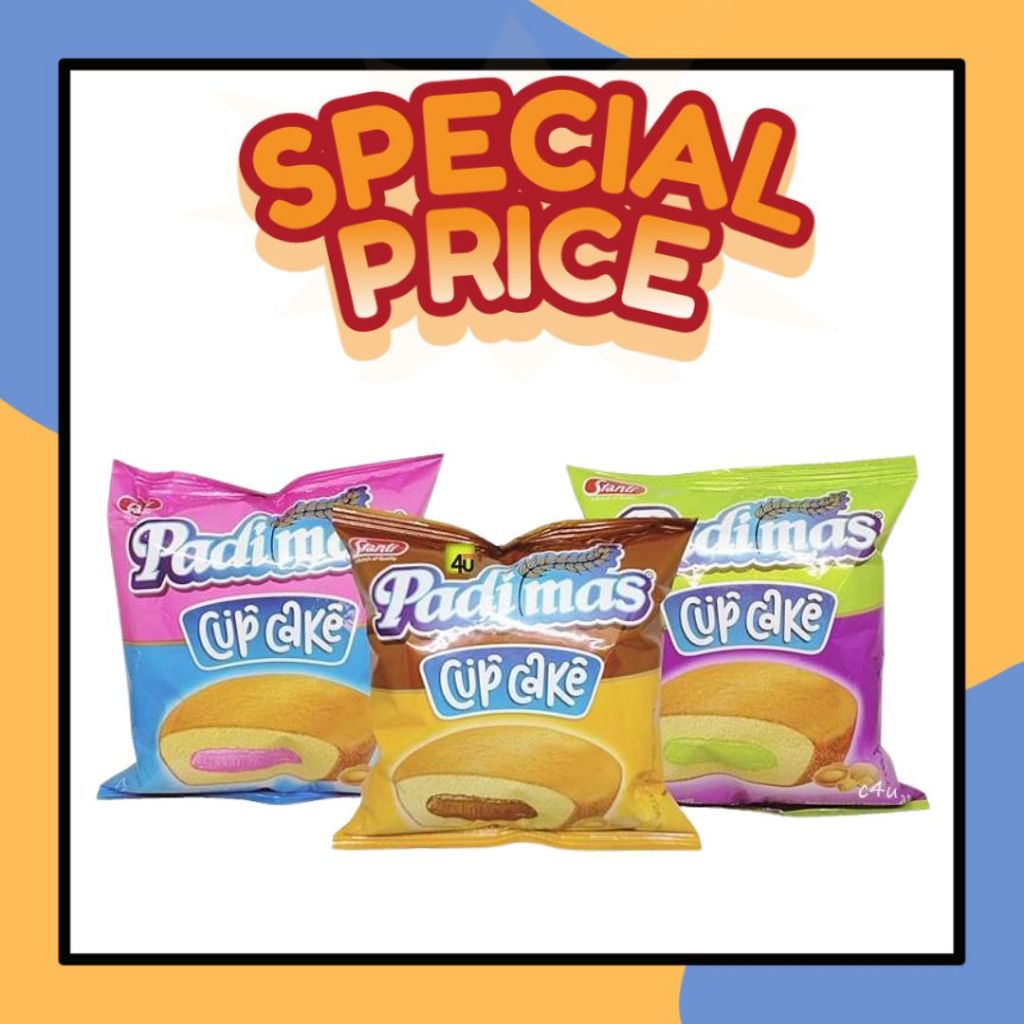 Jual Stanli PADIMAS CUP CAKE 45gr Per PCS Padi Mas Cupcake Bolu Isi ...