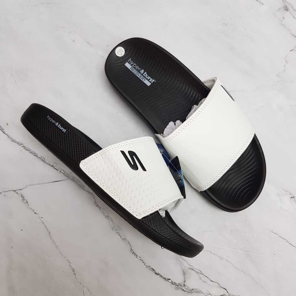 Jual Skechers Hyperburst Slide/Sandal Skechers Slide Man/Sandal ...