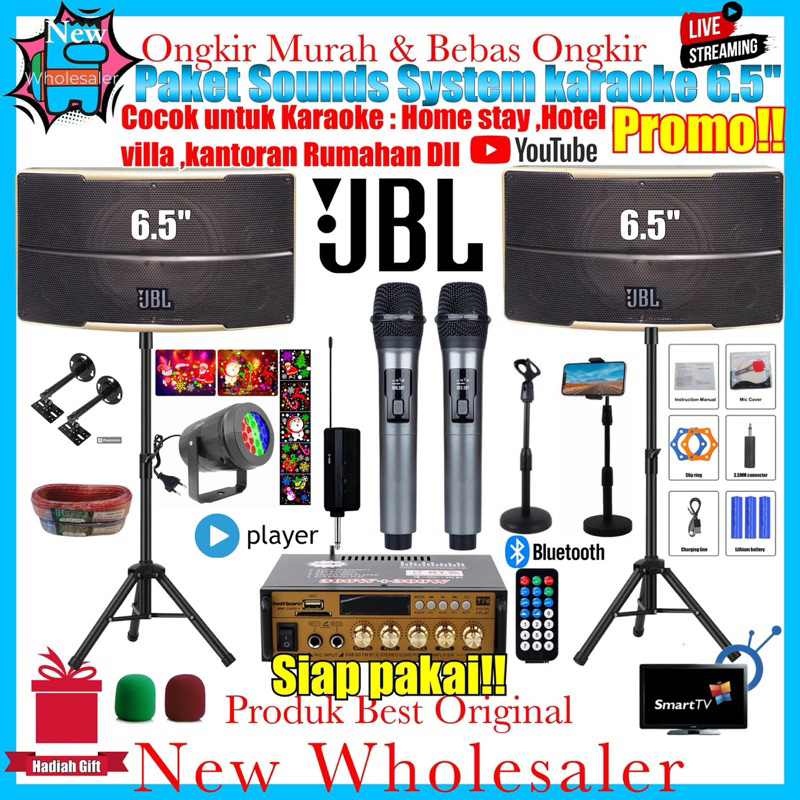 Jual Paket Sound system Karaoke lengkap Siap pakai 6.5 inch original ...