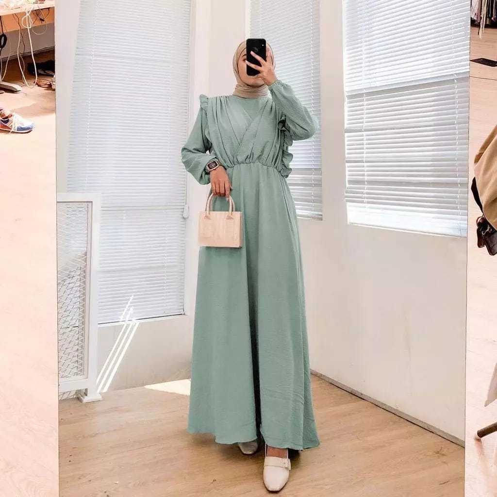 Jual FARIDA DREES ( BAJU GAMIS MUSLIM DREES) | Shopee Indonesia