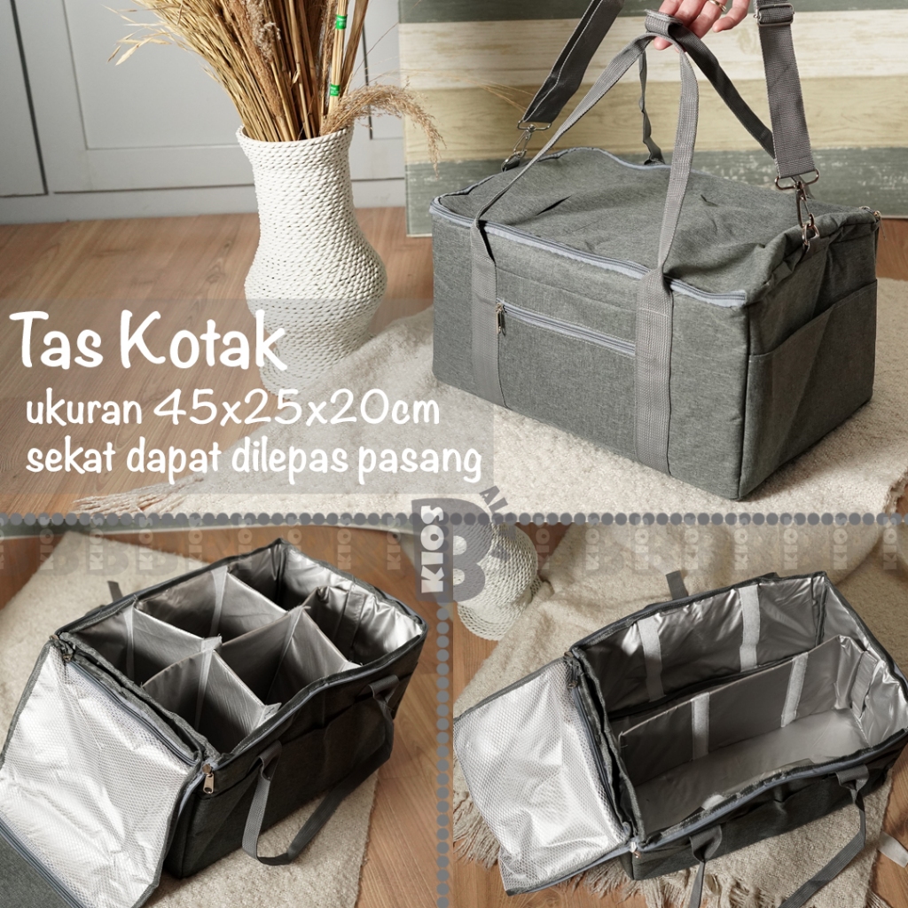 Jual TAS DIAPER BAG JUMBO (SEKAT DALAM BISA DI ATUR) / TAS TRAVELING ...