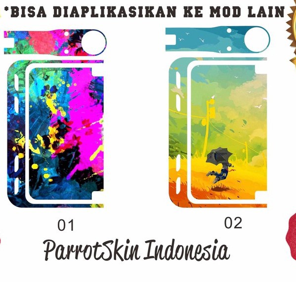 Jual GOGO BELI Garskin mod skin sticker CHARON painting edition BISA ...