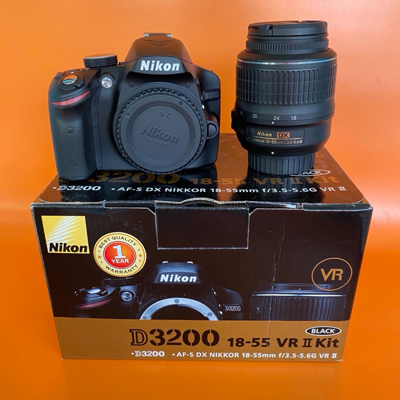 Jual SALE!!!KAMERA DSLR NIKON D3200 KIT 18-55MM | Shopee Indonesia