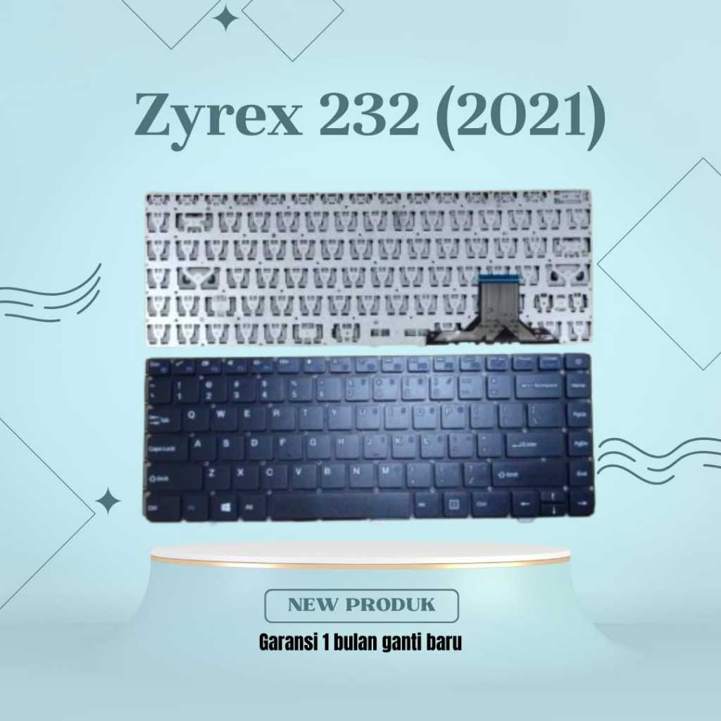 Jual KEYBOARD ZYREX SKY 232 2021 14 INCH garansi ganti baru | Shopee ...
