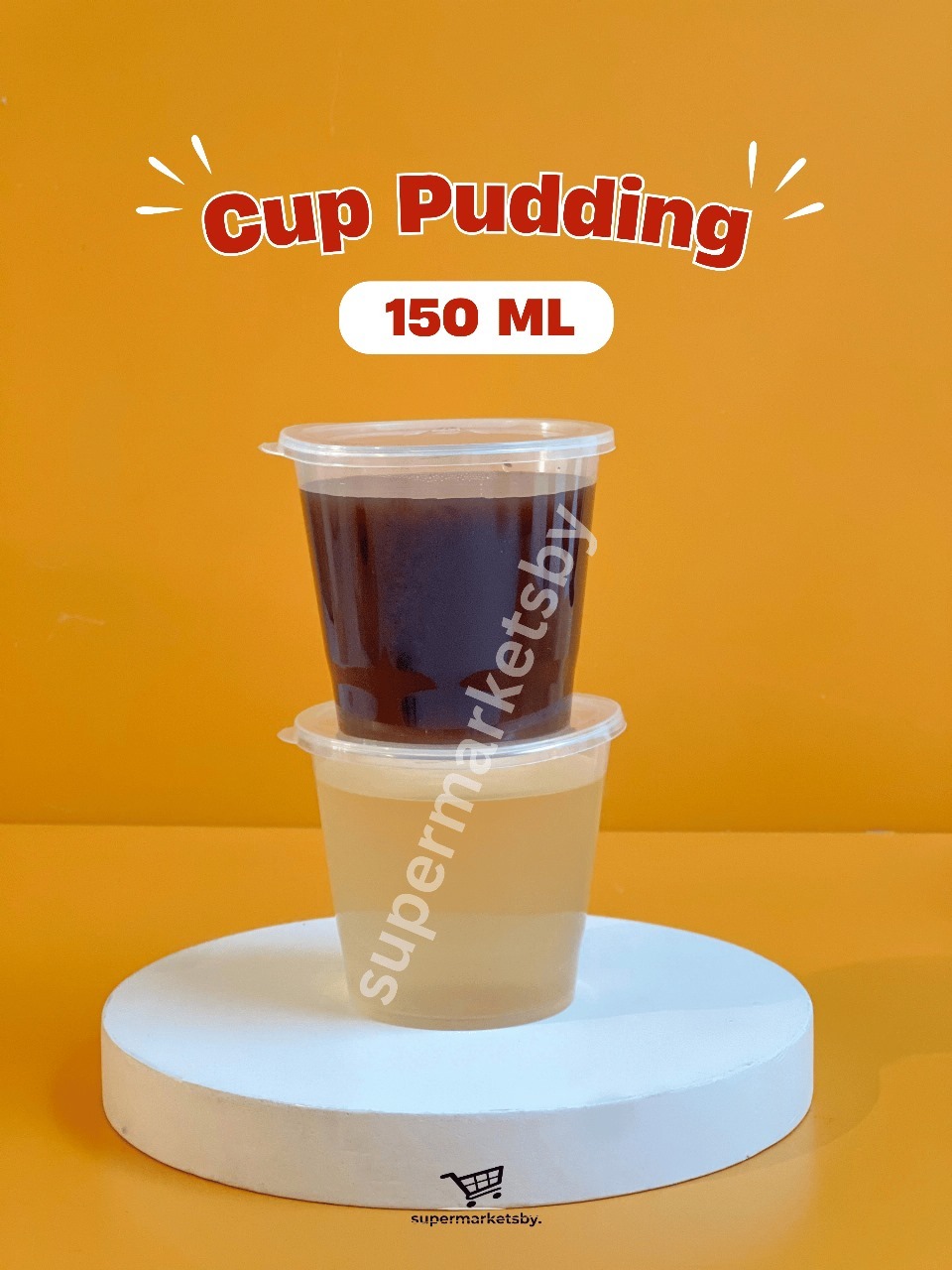 Jual Gelas Pudding / Cup Pudding PP 150 ml Transparan @ 25 pcs | Shopee ...
