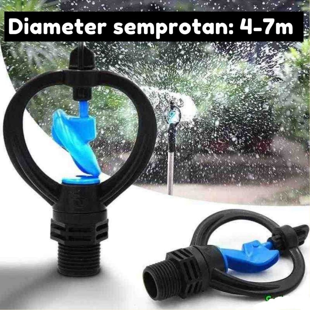 Jual sprinkler kupu sprinkler Butterfly Agriculture Rotating rain ...