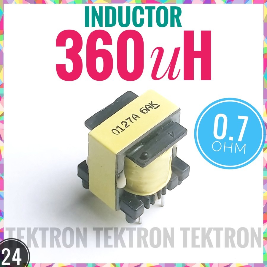Jual Induktor 360uH +- 20% Inductor RFC 0.36mH 0.3mH 300uH Bentuk ...