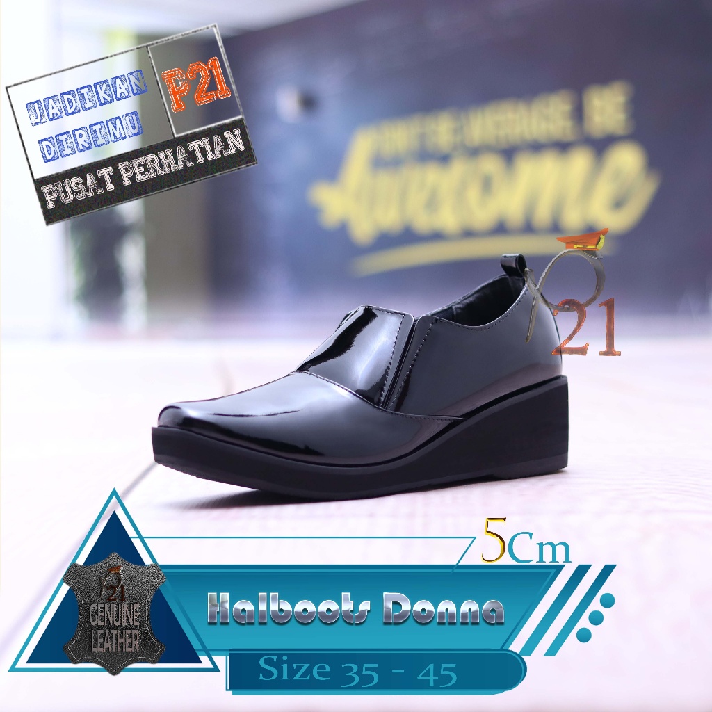 Jual Sepatu PDH / Sepatu Polwan / Sepatu Polisi / Merk "P21" Tipe ...