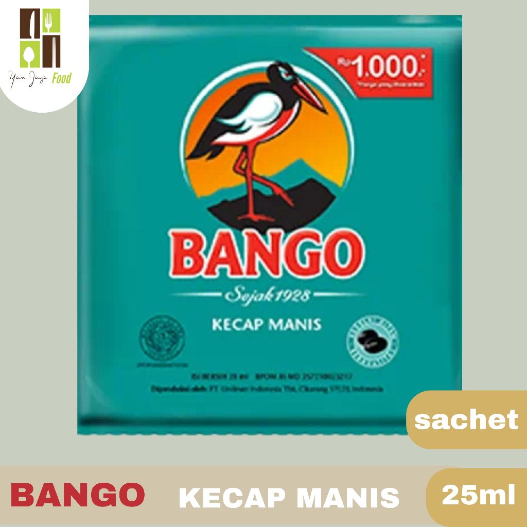 Jual Bango Kecap Manis dari Kedelai Hitam Malika Kemasan 25 ML Sachet 1 ...