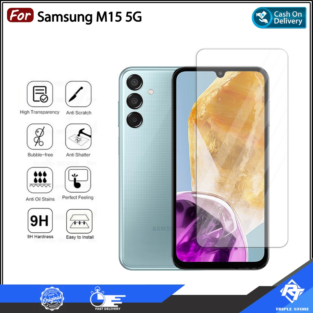 Jual Tempered Glass Bening TIDAK Full Screen Samsung M15 S23 FE M54 5G ...