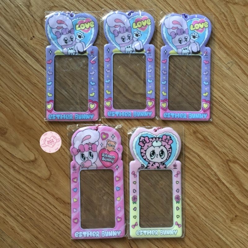 Jual [READY INA] ESTHER BUNNY THAILAND BIGGA Cahol Photo Card Holder ...