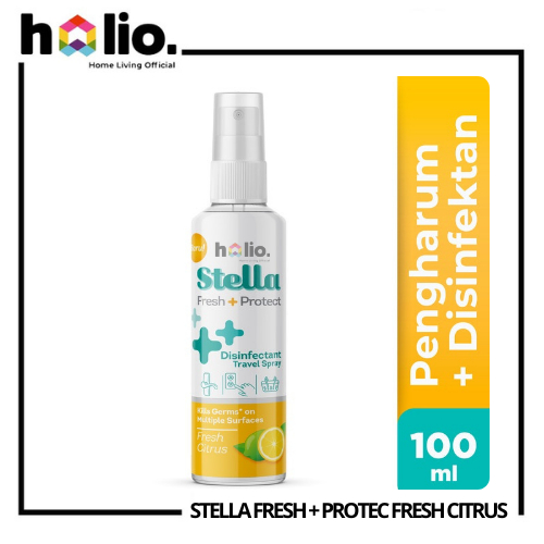 Jual Stella Fresh & Protect Disinfectant Travel Spray Fresh Citrus 100 ...