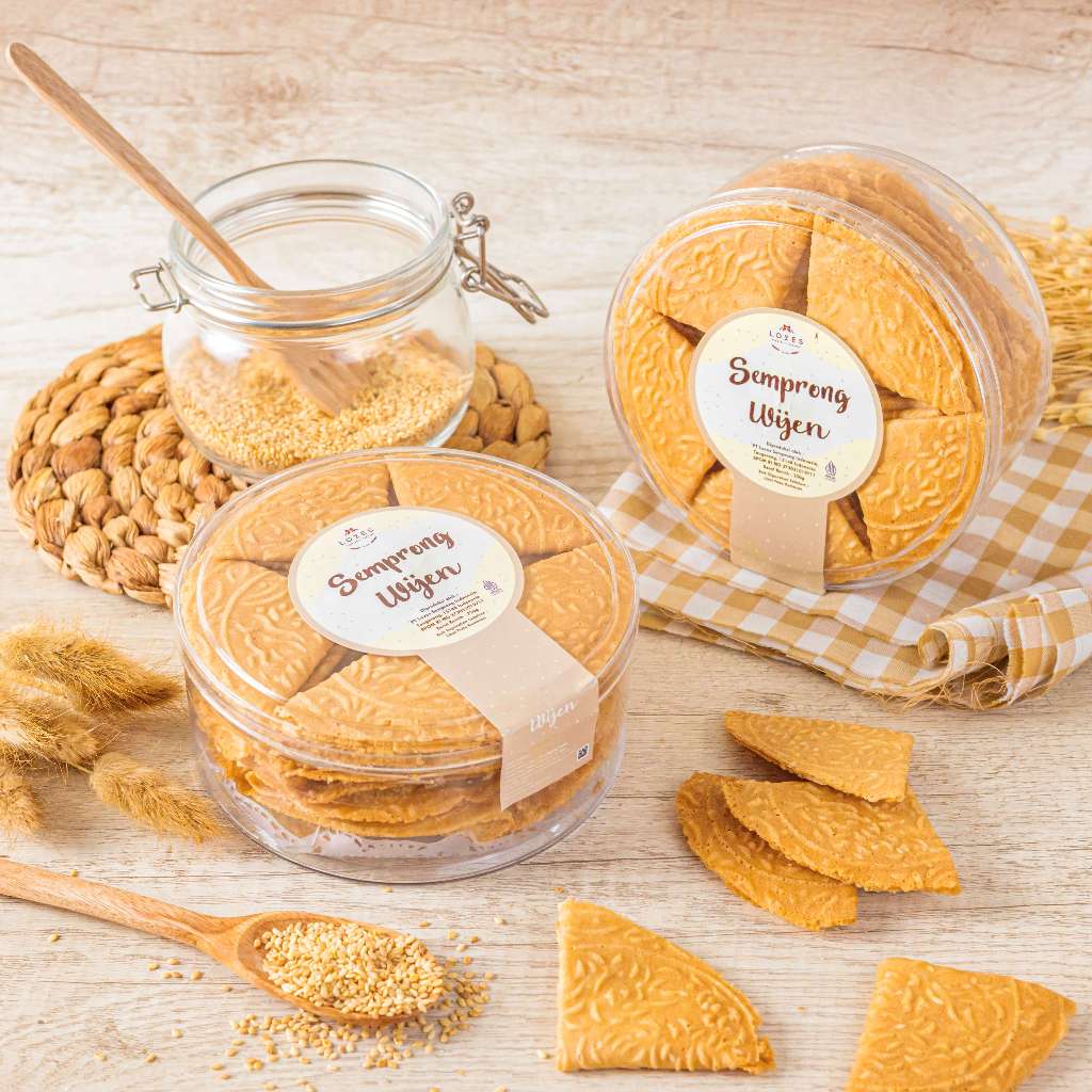 Jual Makanan Kue Snack Semprong Isi Wijen - Loves Semprong | Shopee ...