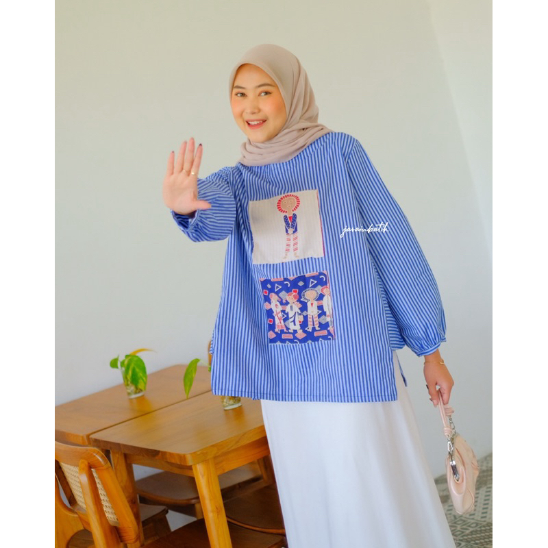 Jual TOP BATIK LURIK JAMU GENDONG | Shopee Indonesia